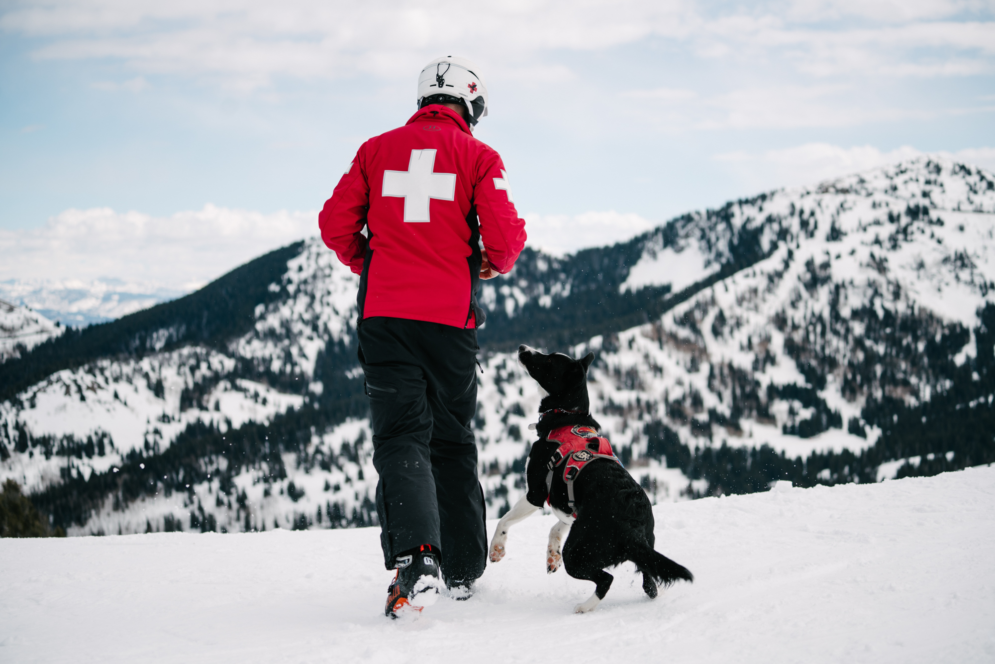Solitude Mountain Resort | Ski Patrol | Rescue Dog | Visit Utah