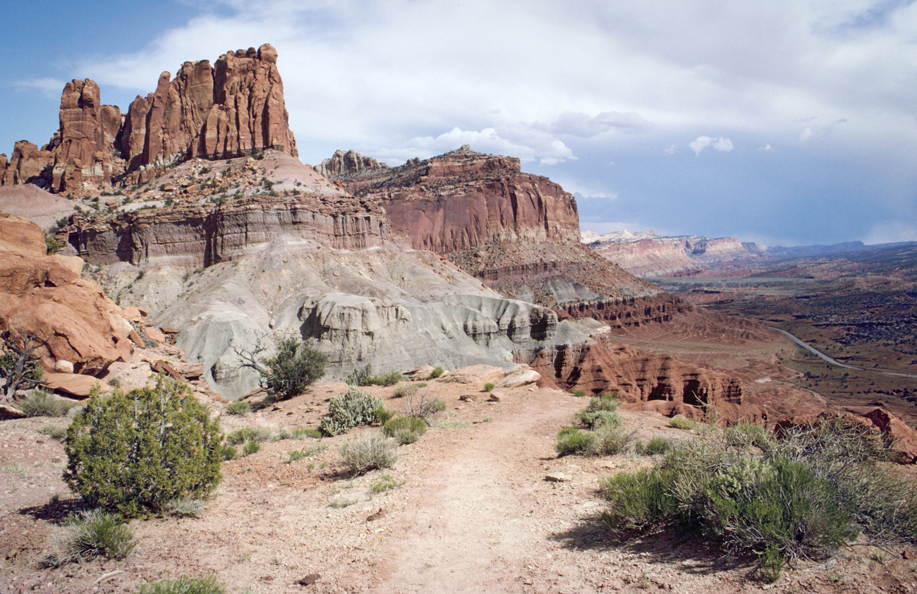 Walking Off The Ledge Into Capitol Reef | Visit Utah